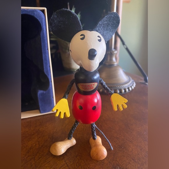 Schylling | Toys | Nwt Nib Disney Mickey Mouse Funeflex Wooden Doll ...